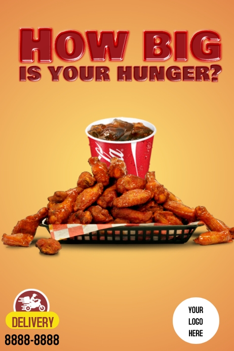 Delivery Fastfood Template | PosterMyWall