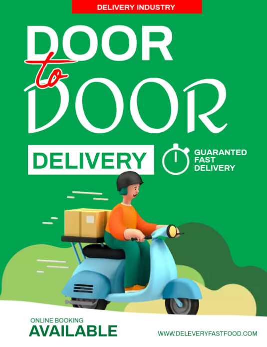 Plantilla de Delivery Flyer | PosterMyWall