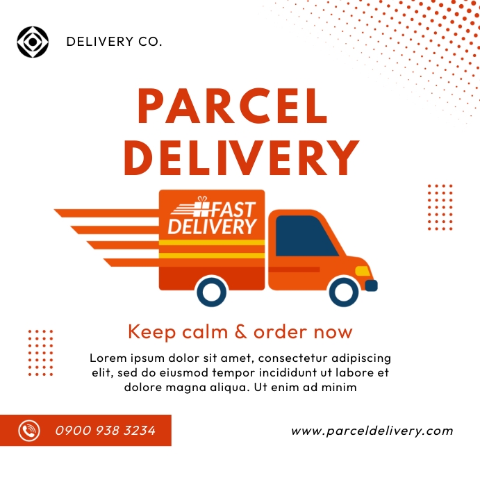 Copy of Delivery flyer | PosterMyWall