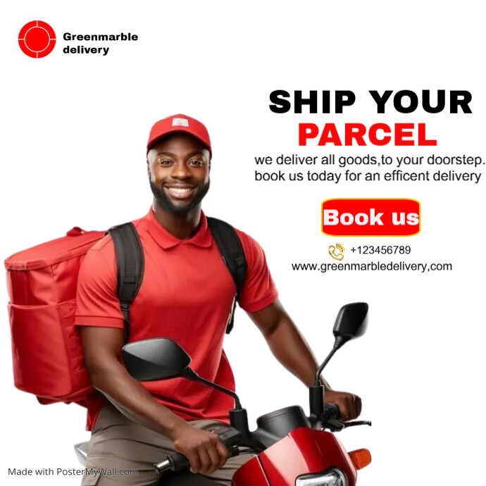 delivery flyer design template | PosterMyWall