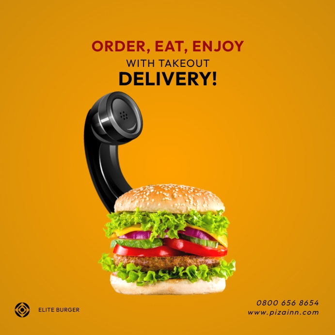 Delivery flyer Template | PosterMyWall