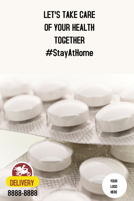 Delivery pharmacy Template | PosterMyWall