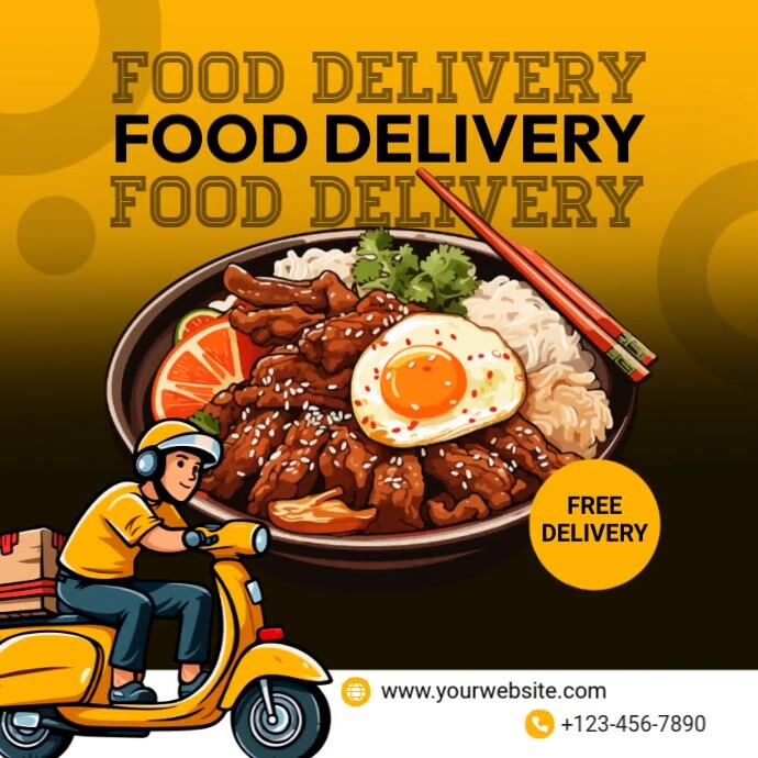 delivery service Template | PosterMyWall