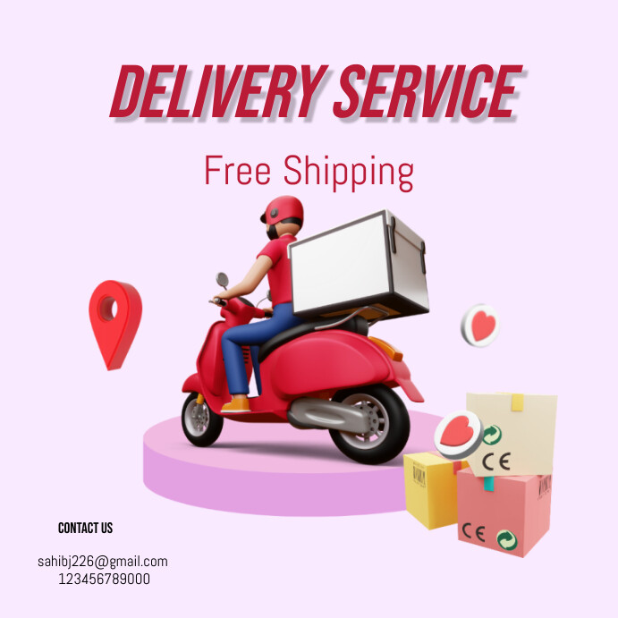delivery service Template | PosterMyWall