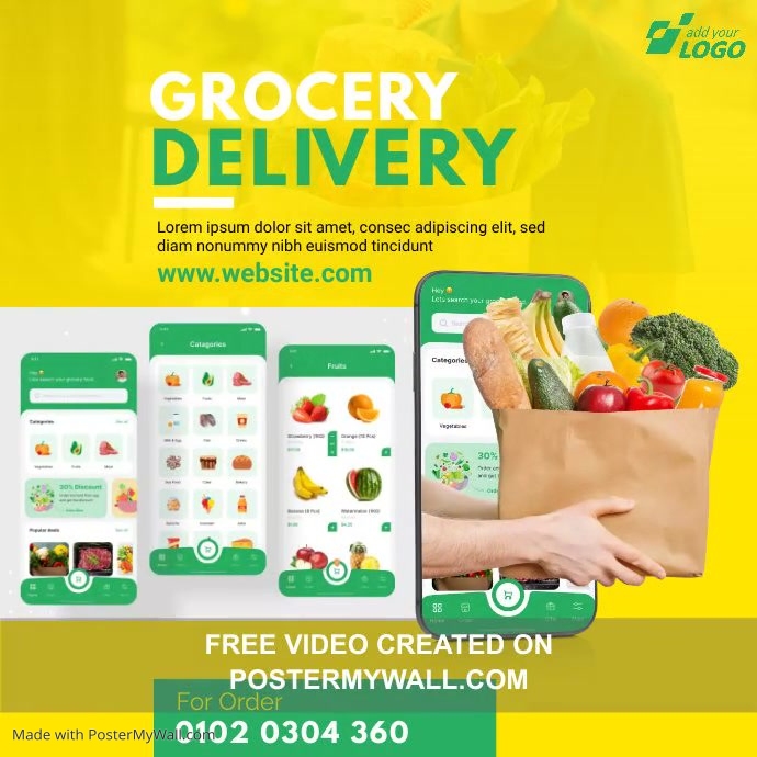 Copy of Delivery Services Ad | PosterMyWall