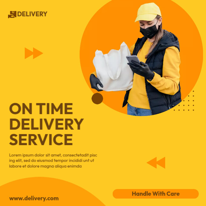 Delivery Services Template | PosterMyWall