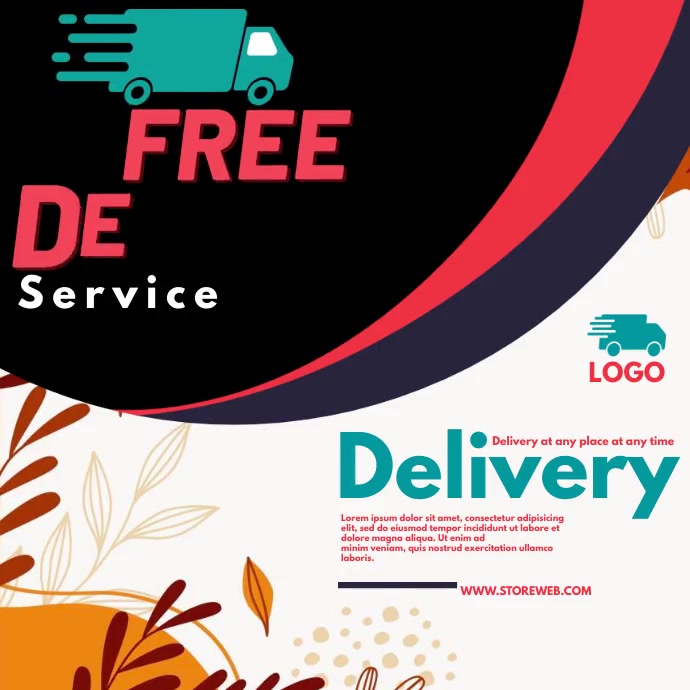 Delivery Services Template | PosterMyWall