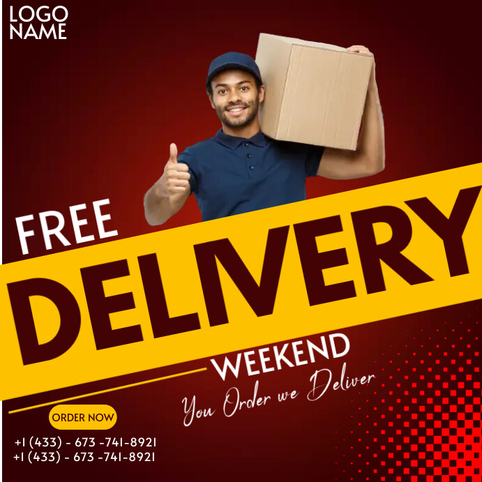 delivery services Template | PosterMyWall