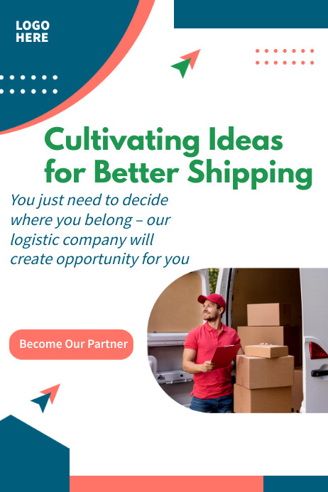 Delivery Shipping Template | PosterMyWall