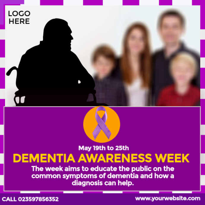 Dementia Awareness Week Template | PosterMyWall