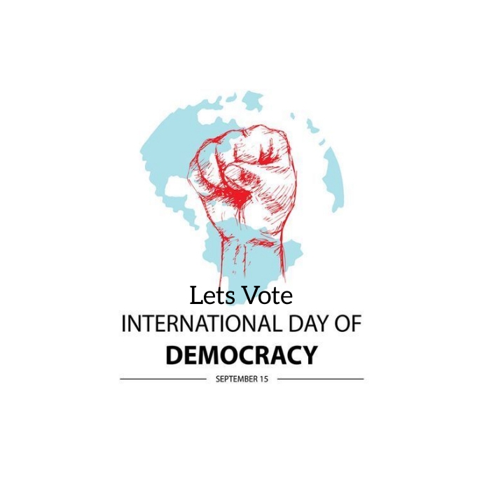Democracy day Template | PosterMyWall