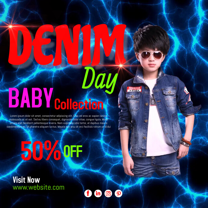 Plantilla de Denim Day | PosterMyWall