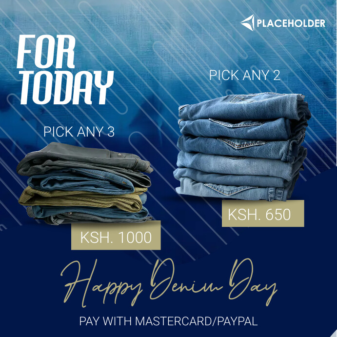 Denim Day Template | PosterMyWall