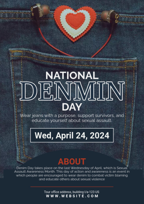 Denim Day Template | PosterMyWall