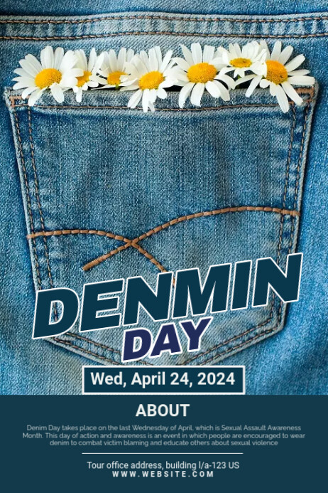 Copy of Denim Day | PosterMyWall
