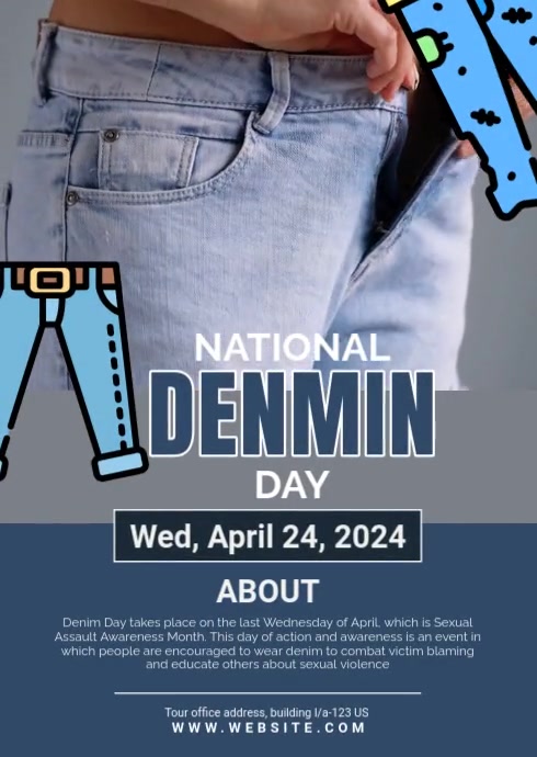 Denim Day Template | PosterMyWall