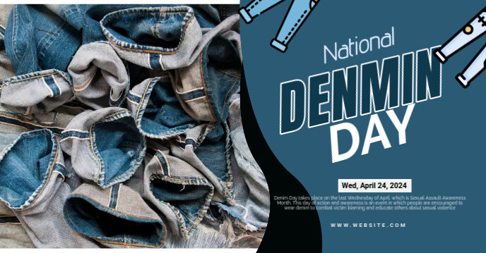 Copy of Denim Day | PosterMyWall