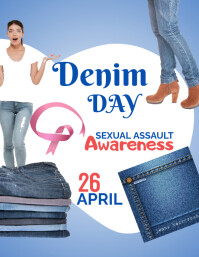 Denim Day Flyer Template | PosterMyWall