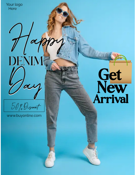 Denim Day Poster, Denim Day Flyer, Denim Day Template | PosterMyWall