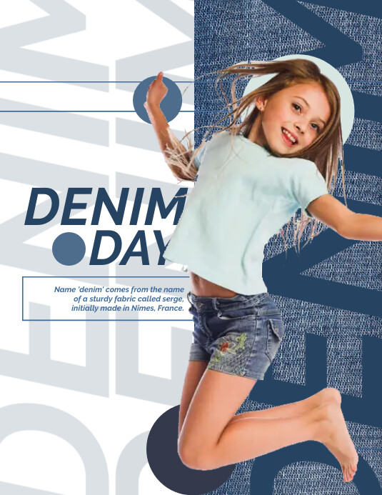 Denim day poster template (1) | PosterMyWall