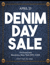 Denim day poster Template | PosterMyWall