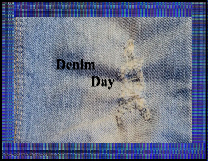 Denim Template | PosterMyWall