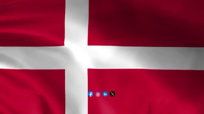 Denmark editable waving flag Template | PosterMyWall