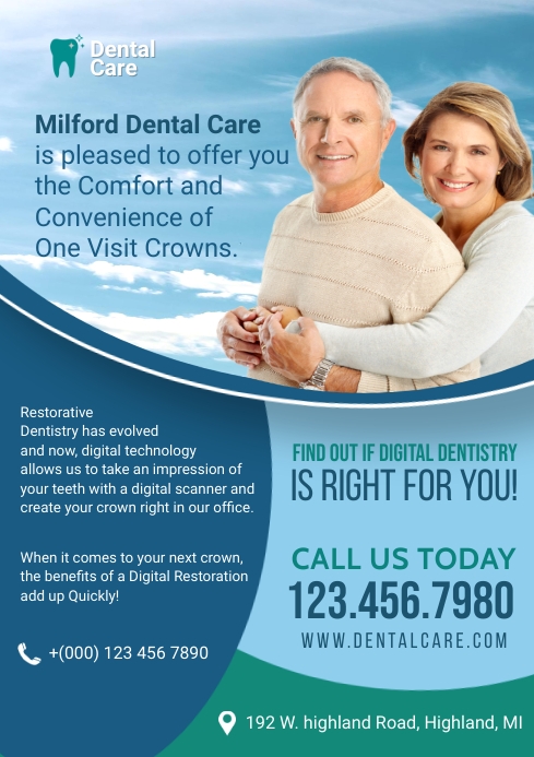 DENTAL A4 AD.C Template | PosterMyWall