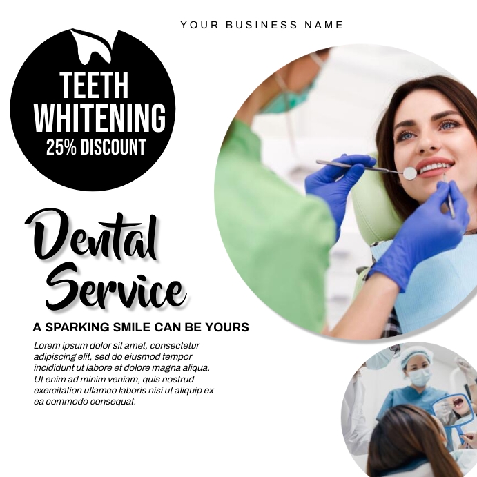 Copy Of Dental A4 Template.e | Postermywall