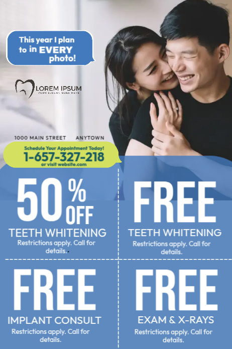Copy of Dental Appointment Ads | PosterMyWall