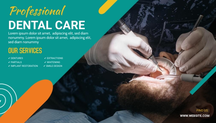Dental Care Blog Template.r | Postermywall