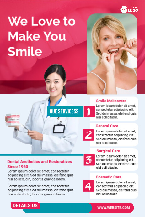 Dental Care Poster Design | PosterMyWall