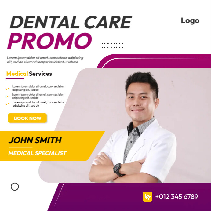 Dental Care Promo Template | PosterMyWall