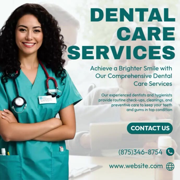 Dental Care Services Ads Template | PosterMyWall