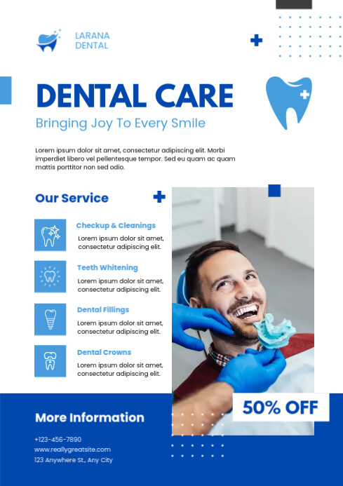 Dental Care Template | Postermywall