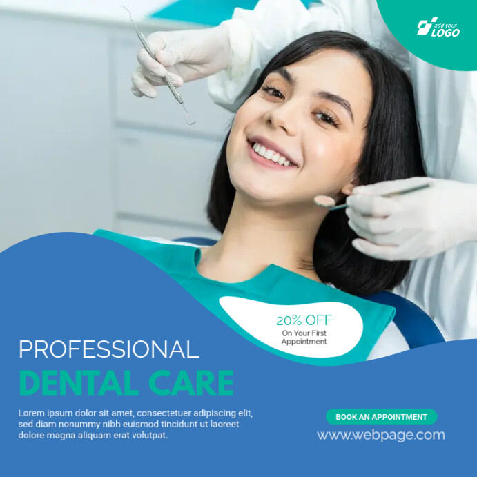 Dental Clinic Ad Template | PosterMyWall