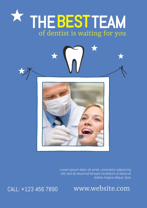 DENTAL CLINIC AD TEMPLATE | PosterMyWall