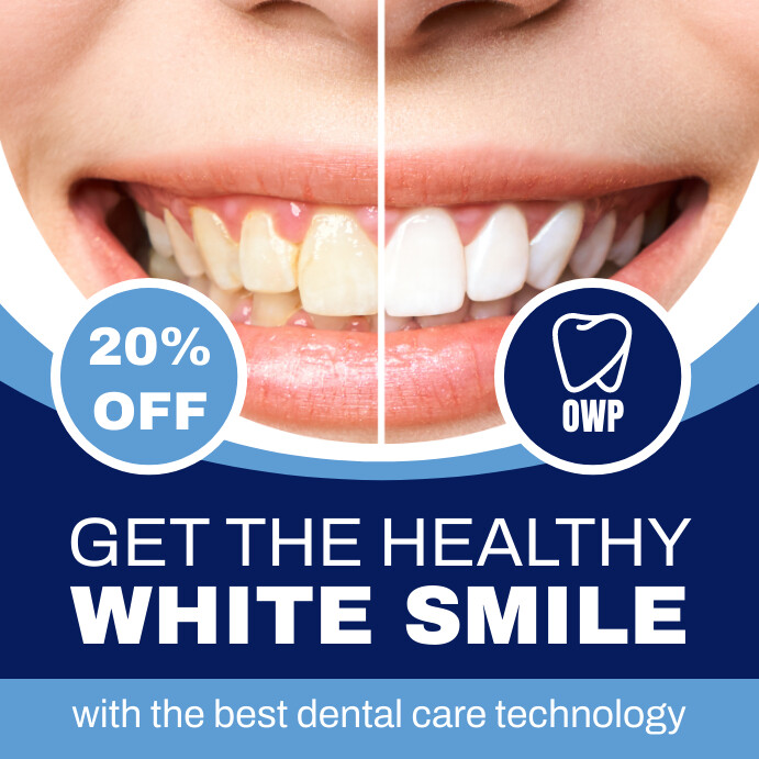 Dental Clinic Post Template for Social Media | PosterMyWall