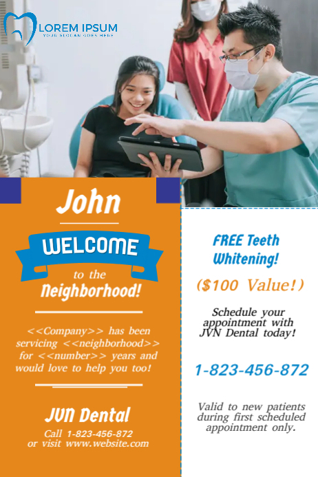 Dental Clinic Service Template | PosterMyWall
