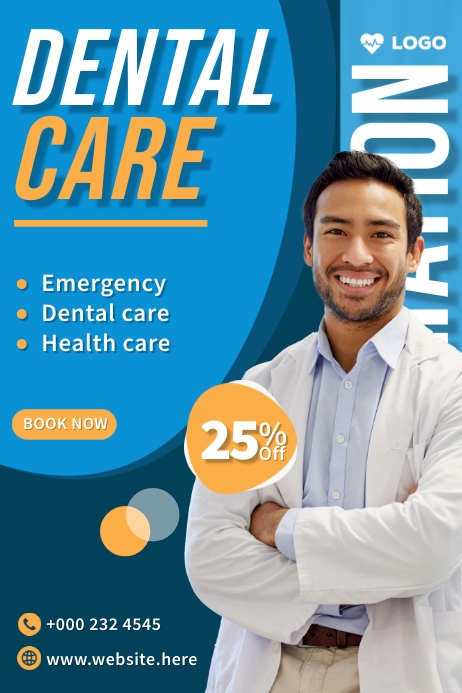 Dental Consultation Ads Template | PosterMyWall