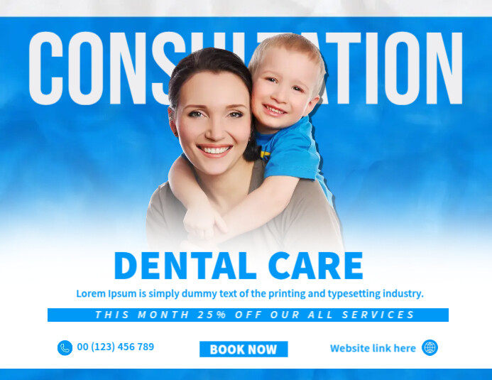 Plantilla de Dental Consultation Banner | PosterMyWall