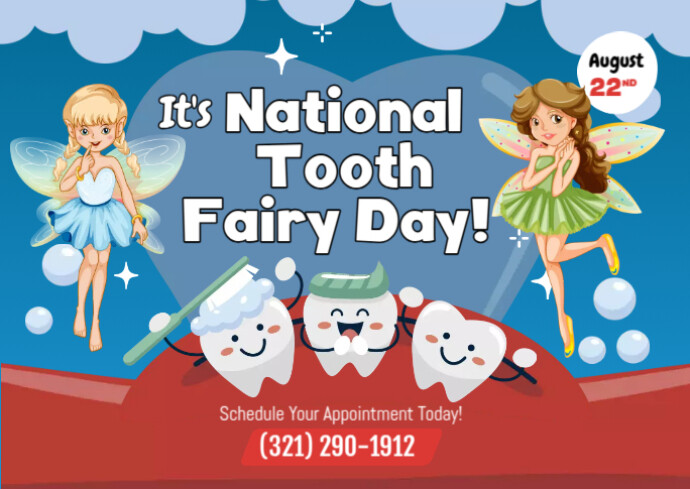 Dental Fairy Day Template | PosterMyWall