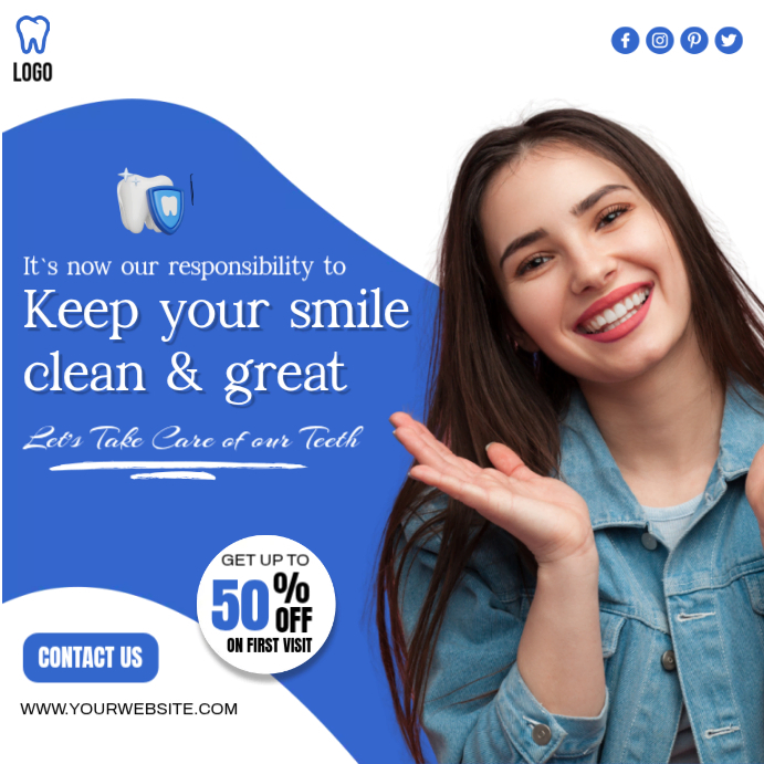 Dental Health Ads Template | PosterMyWall