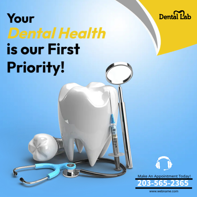 Dental Health Ads Template | PosterMyWall