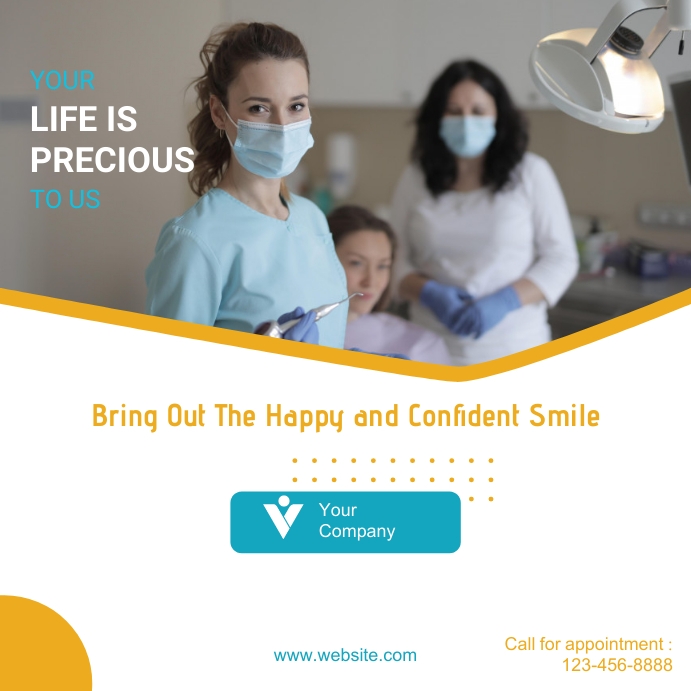 Dental Instagram post template | PosterMyWall