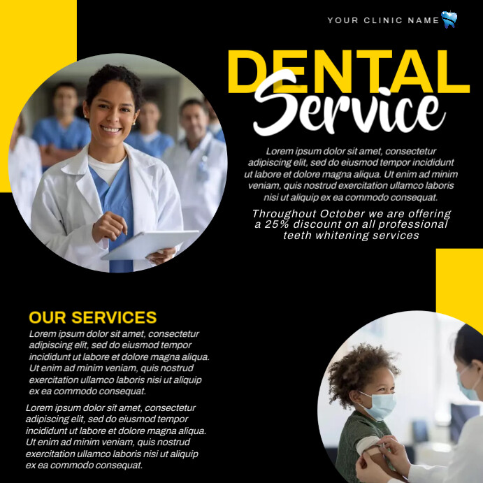 DENTAL POSTER TEMPLATE.E | PosterMyWall