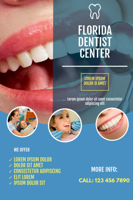 DENTAL POSTER TEMPLATE.R | PosterMyWall