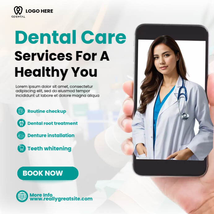 Dental Services Template | PosterMyWall