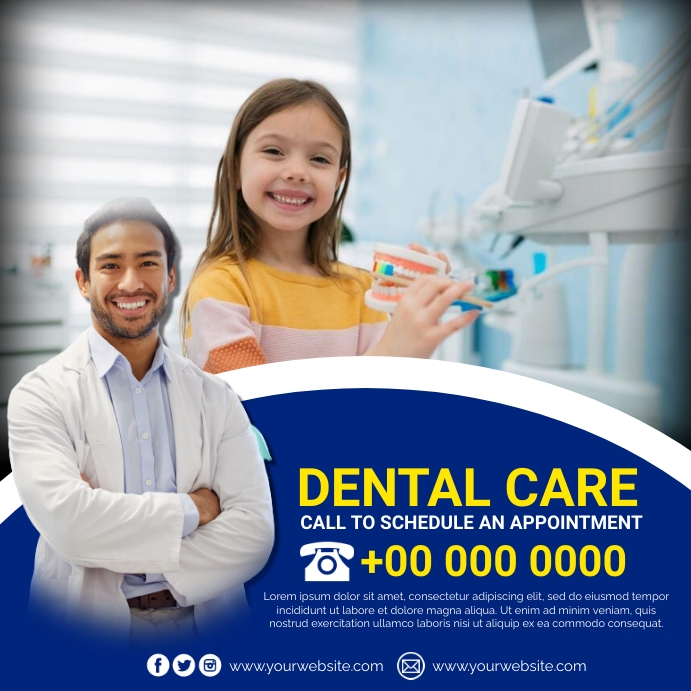 Copy of DENTAL TEMPLATE.E | PosterMyWall