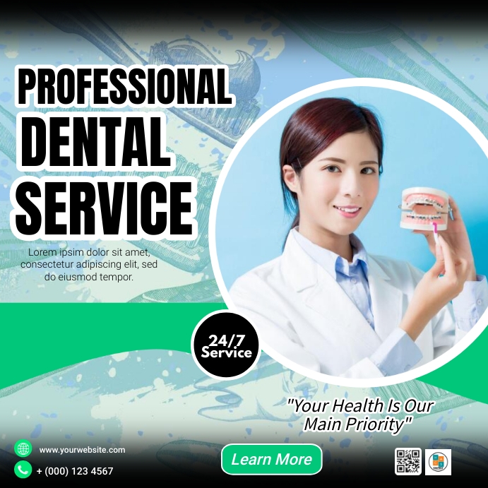 Copy of DENTAL TEMPLATE.E | PosterMyWall